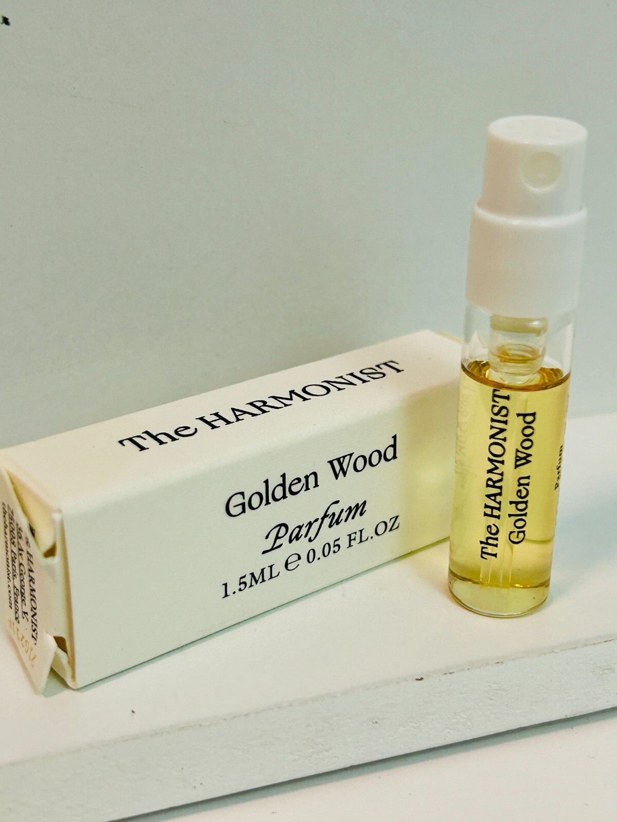 The Harmonist Golden Wood Eau De Parfum 1.5ml Sample | eBay