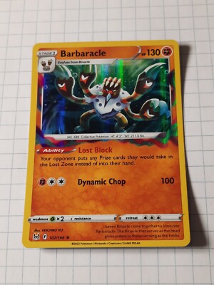 Barbaracle - 107/196 - Holo - Lost Origin Set - Pokémon Card - NM | eBay