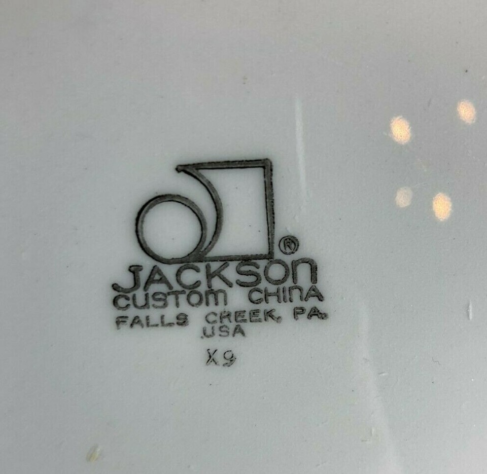 Jackson Custom China Black Stripe K9 Various Pieces Restaurant Ware MCM ...