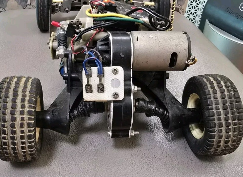 RARE! Vintage Tamiya RC Frog Buggy 1/10 Rolling Chassis Radio Control ...
