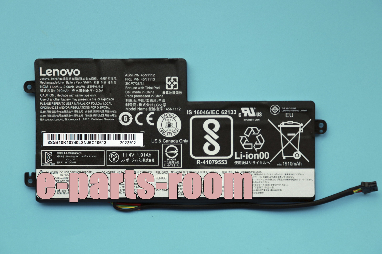 New Genuine 45N1112 Battery for ThinkPad T440S T440 T450s T460 X240 ...