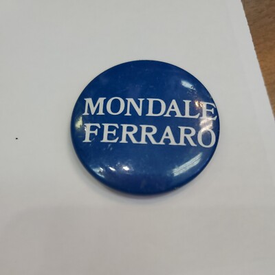 18Z Mondale Ferraro Pin Button | eBay