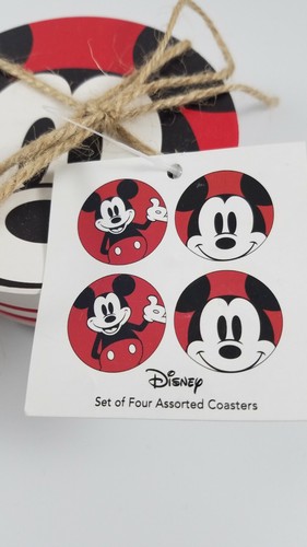 8 Disney Mickey Mouse Coasters 2x Sets of 4 - New with Tags | eBay