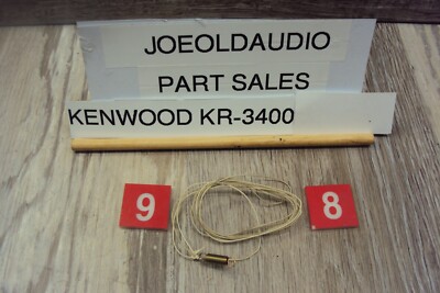 Kenwood Receiver KR-3400 Dial Scale String. Tested. Parting Out Entire ...