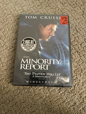 Minority Report (DVD, 2002, 2-Disc Set, Widescreen) Brand New Sealed ...