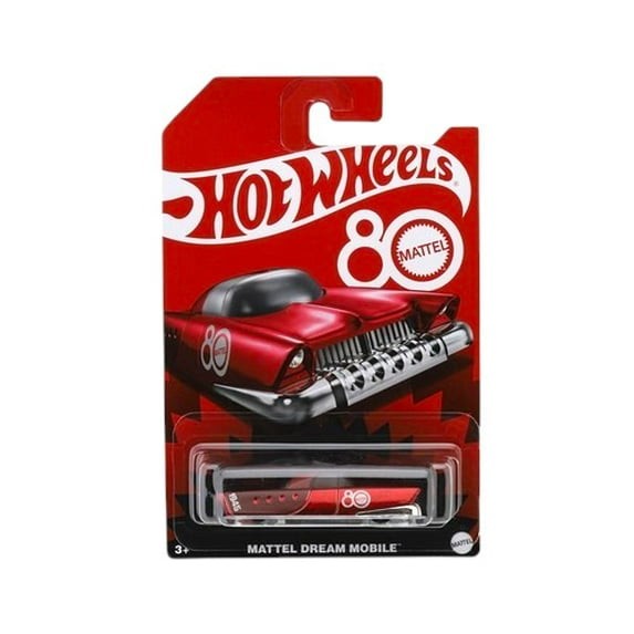 HOT WHEELS Collectors Edition RUBY RED 80th Anniversary Mattel DREAM ...