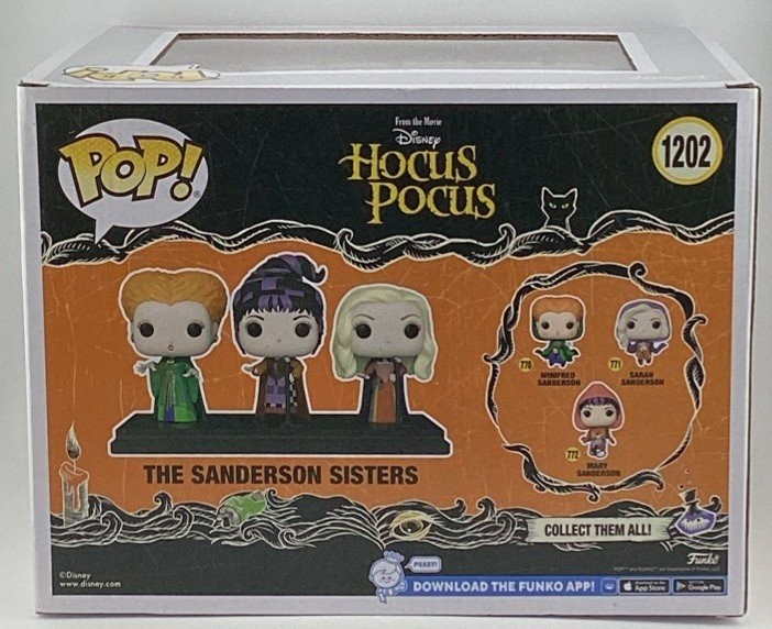 Funko Pop Hocus Pocus #1202 The Sanderson Sisters - Spirit Exclusive ...