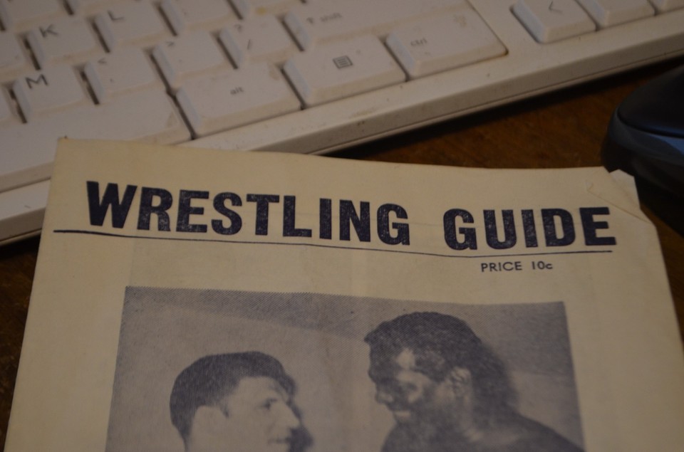 MADISON SQUARE GARDEN WRESTLING PROGRAM 1963 BUDDY ROGERS BRUNO ...