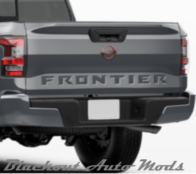 Tailgate Letters Inserts Fits 2022-2025 Nissan Frontier Vinyl Decals | eBay