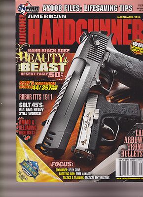 AMERICAN HANDGUNNER MAGAZINE MARCH/APRIL 2014. | eBay