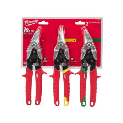 Milwaukee Metal Snips Set (3pc) 45242503735 | eBay UK
