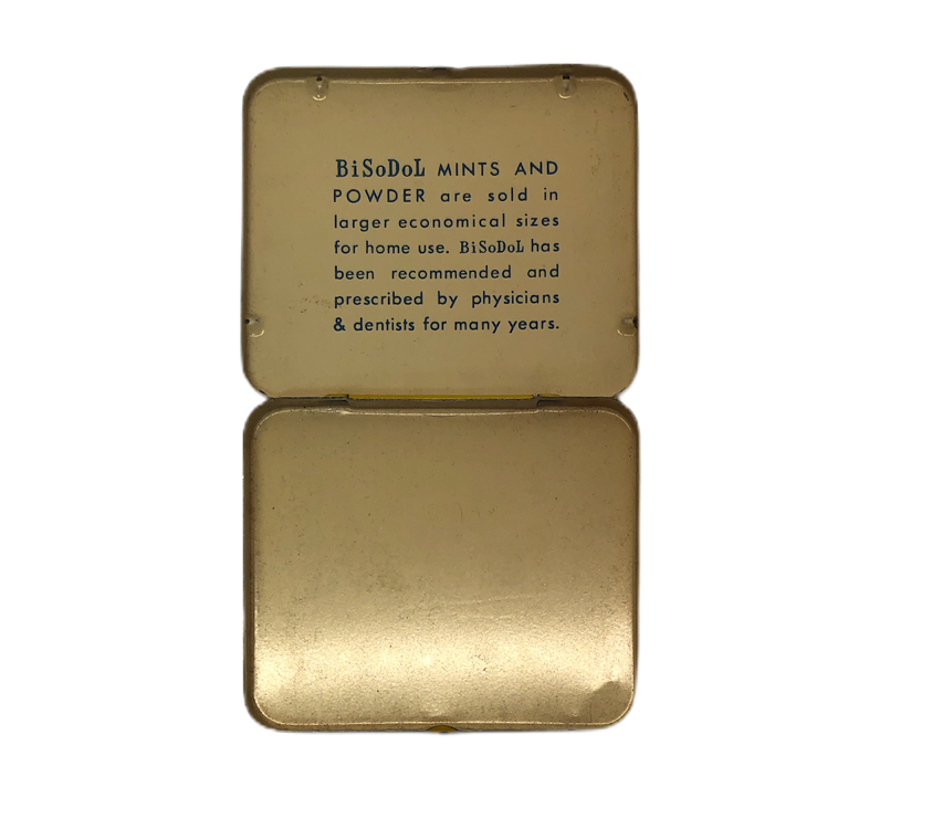 BiSoDol Antacid Alkalizer Mints Tin Whtiehall Pharmacal Co. | eBay