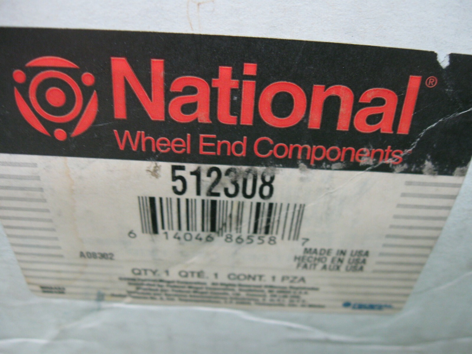 NEW NATIONAL WHEEL BEARING AND HUB ASSEMBLY (PN 512308) | eBay