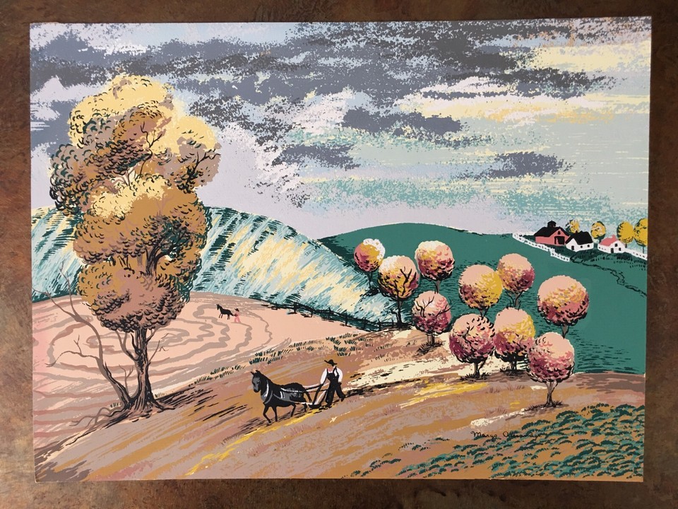 Margo Alexander silkscreen on paper unframed - No Reserve Auction | eBay