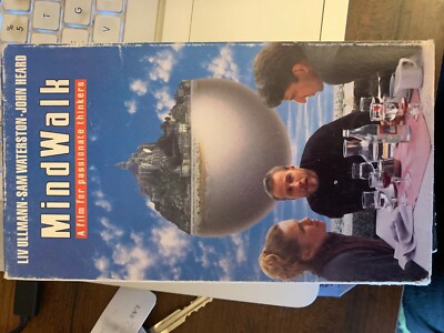 Mindwalk (VHS) Rare 1990 drama stars Liv Ullmann, Sam Waterston, John ...