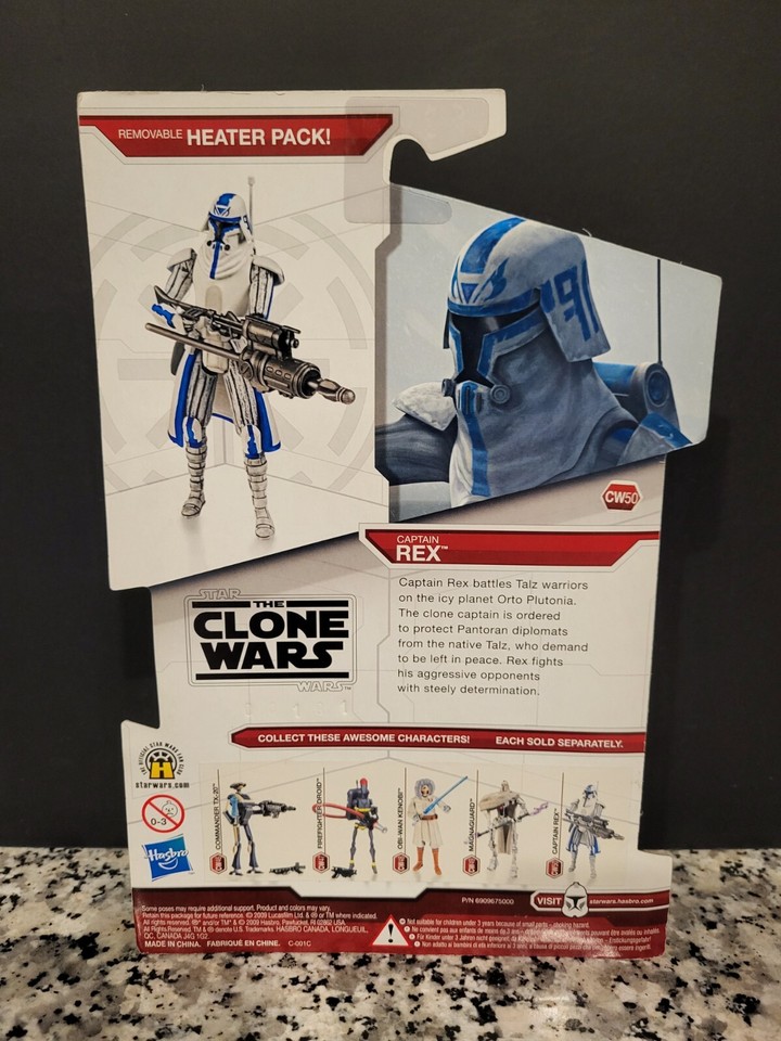 Captain Rex Cold Weather CW50 STAR WARS The Clone Wars NEW MOC J1 | eBay