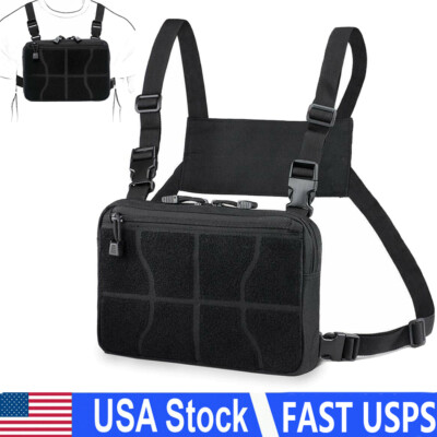 Tactical Multifunctional Combat Chest Rig Bag Recon Kit Pack Molle ...