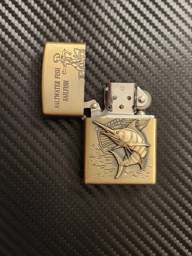 Saltwater Sailfish Sail Boat Swordfish Fishing Catch Lighter, Windproof ...