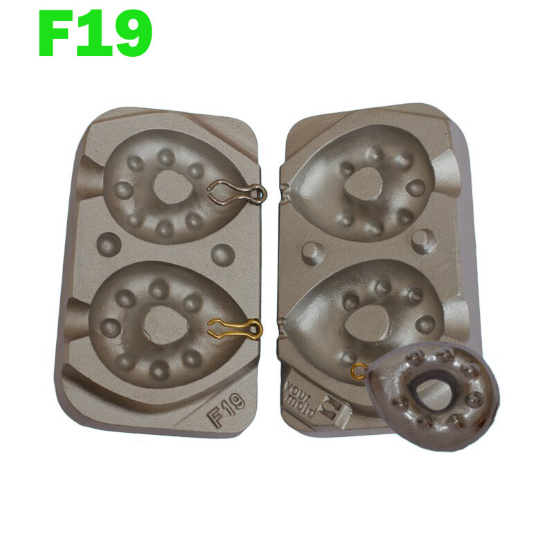 Fishing Moulds Grip Pear Bomb lead weight mould carp ledgering Cheap ...
