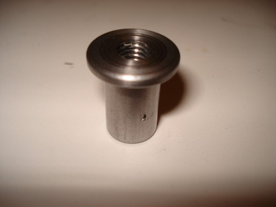 8mm RIVNUT WELD IN TOP HAT STEEL INSERTS rally cars touring cars multi ...