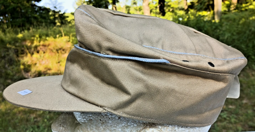 WW2 German Afrikakorps DAK M41 Tropical Field Officers Cap Heer 59cm 7 ...