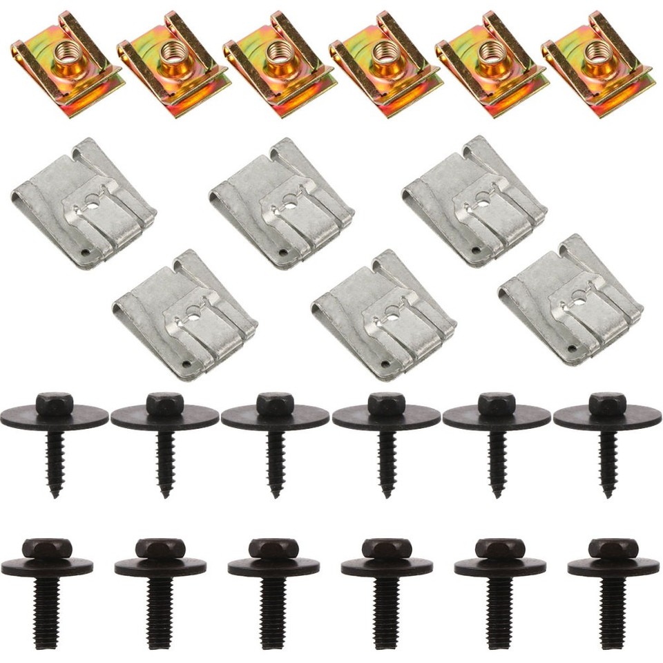 24 Pcs Cord Holders for Cables under Engine Cover Clip Splash Shield ...