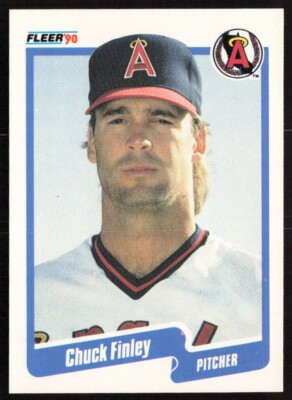 1990 Fleer #132 Chuck Finley California Angels | eBay