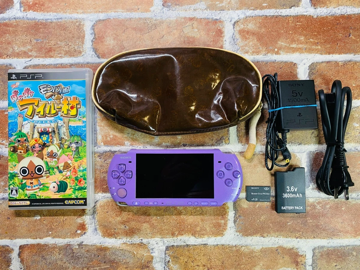 Purple Psp 3000
