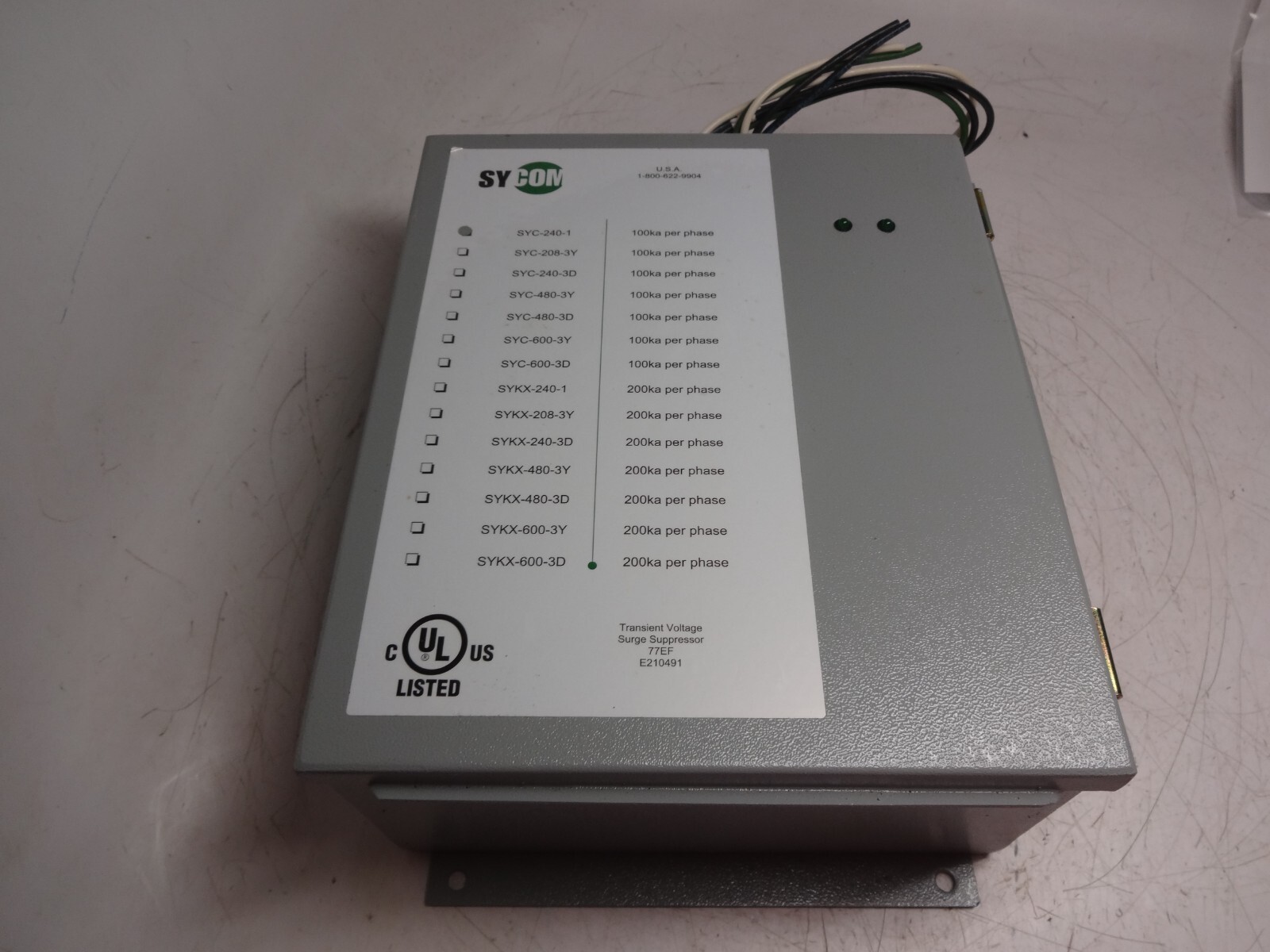 Sycom Syc-240-1 Surge Protector | eBay
