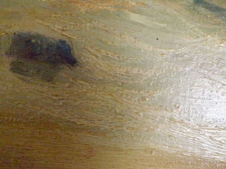 Seascape Italian M Rinaldi Impressionist Oil Painting Fine Art Vintage ...