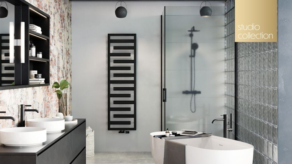 ZEHNDER TETRIS TOWEL RADIATOR 1700MM X 500MM MATT BLACK | eBay UK