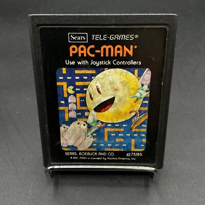 Pac-Man Sears Tele-Games Edition Cartridge Only- Atari 2600- TESTED | eBay