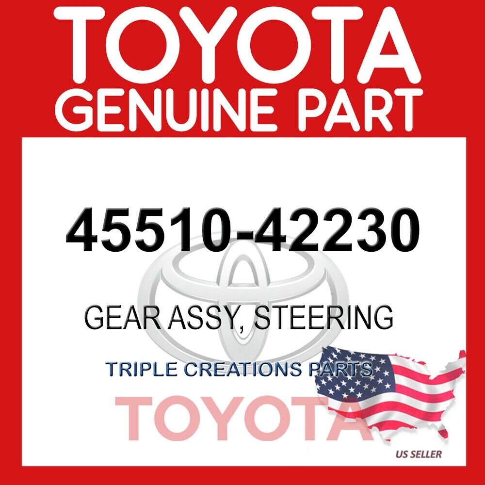 4551042230 Genuine Toyota Gear Assy Steering 45510-42230 OEM | eBay