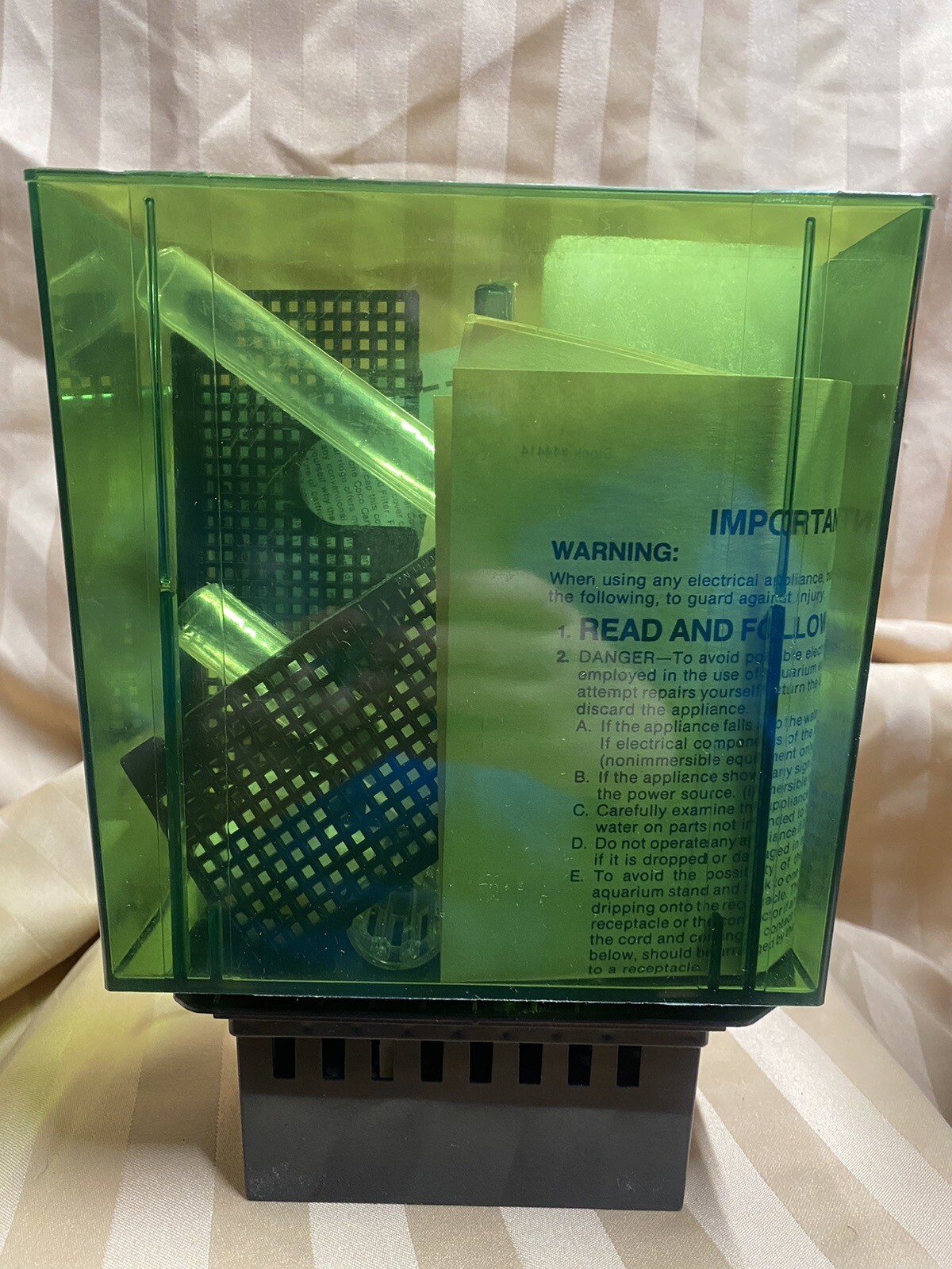 1982 LIVING WORLD DYNAFLO POWER FILTER Model 150 Magnetic Drive ...