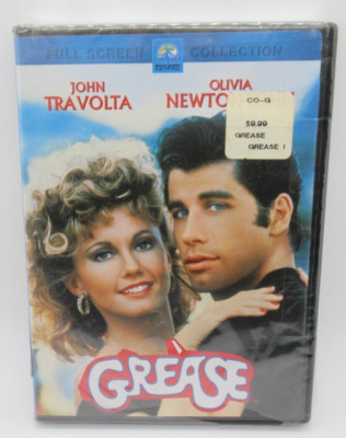 GREASE DVD MOVIE, JOHN TRAVOLTA, OLIVIA NEWTON-JOHN, STOCKARD CHANNING ...