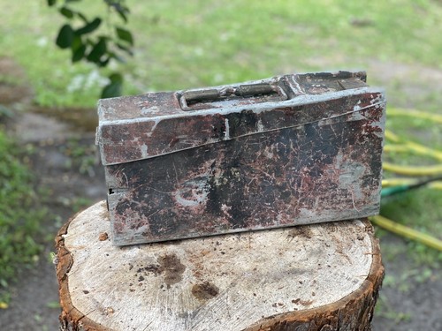 WWII WW2 Original German Aluminium MG Box With Markings, From Battle Of ...