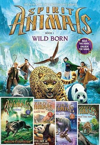 Spirit Animals Set of 5 Books: 1 Wild Born Spirit Animals 2: Hunted Spi ...