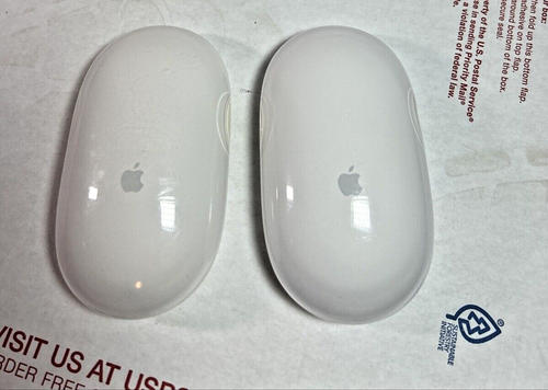 Lot Of 2 Apple Bluetooth Wireless Optical Mouse A1015 EMC 1938 Untested ...