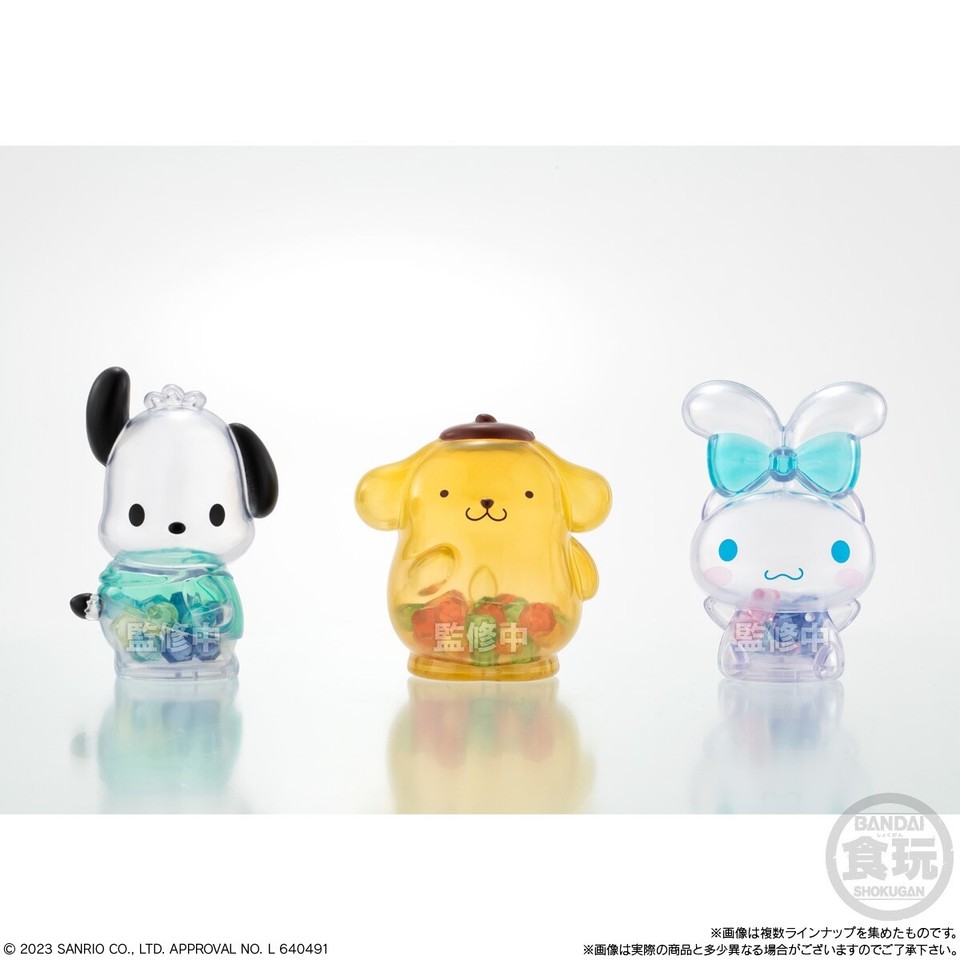 Sanrio Characters Crystal Cot Mini Figure My Melody Kuromi Cinnamoroll ...