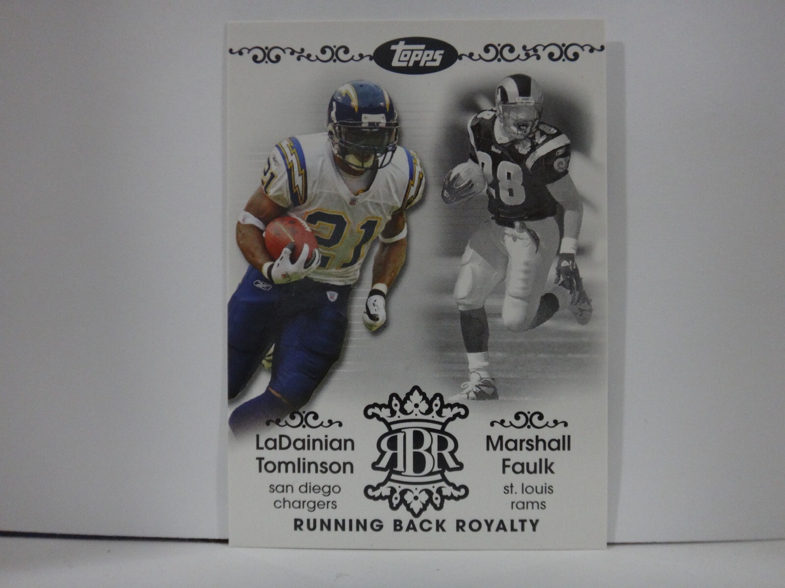 2007 Topps Running Back Royalty Football Card #TF LaDainian Tomlinson ...
