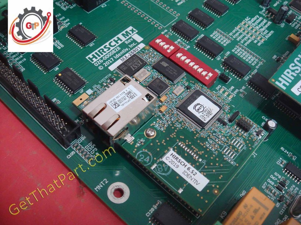 Identiv Hirsch Mx 8 Door Physical Access Controller Control Board Assy ...