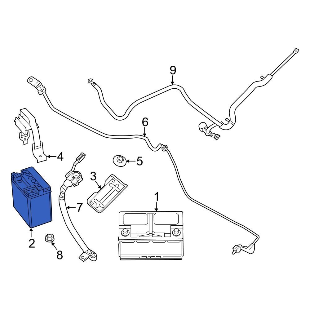 Dodge+BBH6A001AA+Vehicle+Battery for sale online | eBay