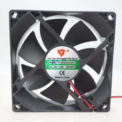 1PC Yingtian welding machine cooling fan YTD249225S04501 24V 0.30A 2 ...