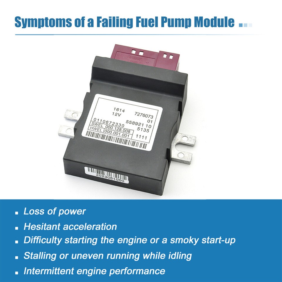 ⭐NEW Fuel Pump Control Module for BMW 328i 335i 528i 535i 550i 650i ...