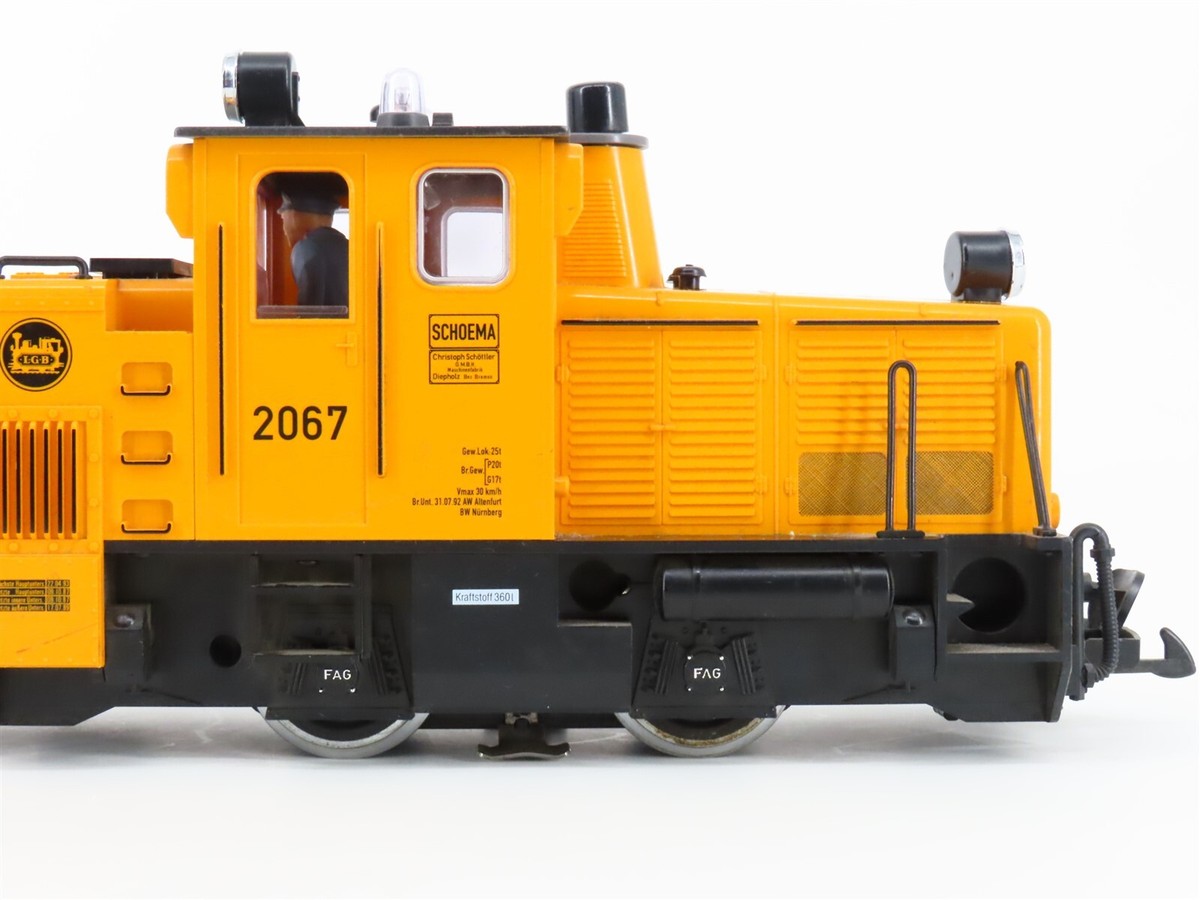 LGB 20670 Track Cleaning Track Cleaning Diesel Locomotive LGB 20670 Track Cleaning Track Cleaning Diesel Locomotive
