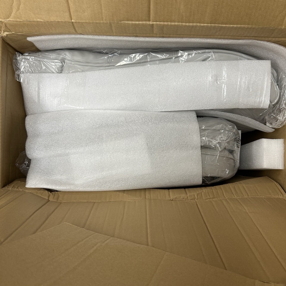 Lazboy Jenkins Executive Chair - Big & Tall 400 lbs - White/Grayish | eBay