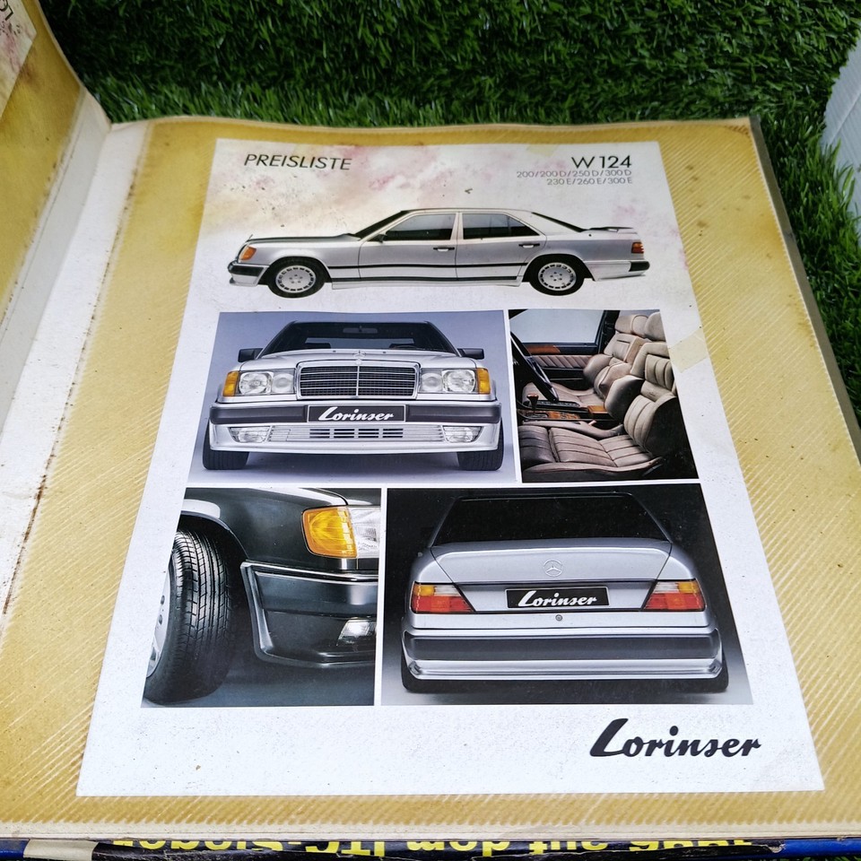 Rare Vintage Mercedes-Benz Tuning Photo Album Brabus Lorinser ABC ...