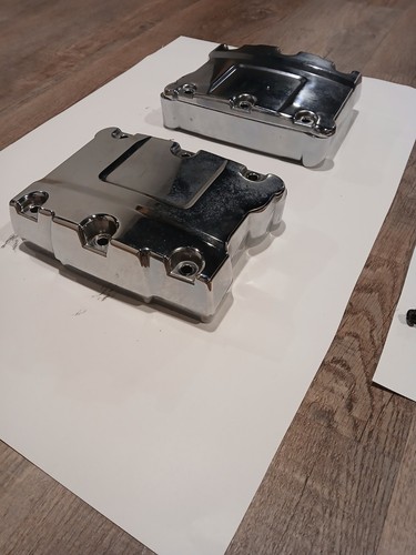 🔥OEM 99-16 Harley Twin Cam Touring Dyna Softail Rocker Box Assembly Set ...