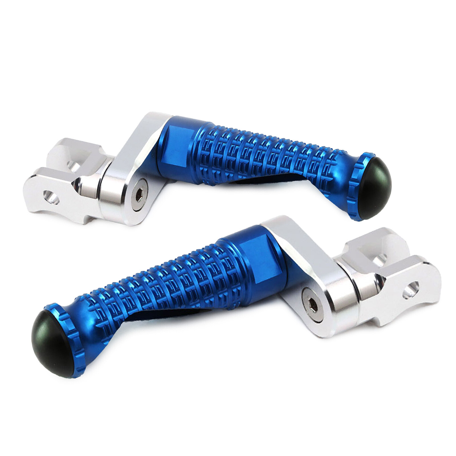 MPRO 1 inch Riser Blue Front Foot Pegs For F800GS 08-10 11 12 13 14 15 ...