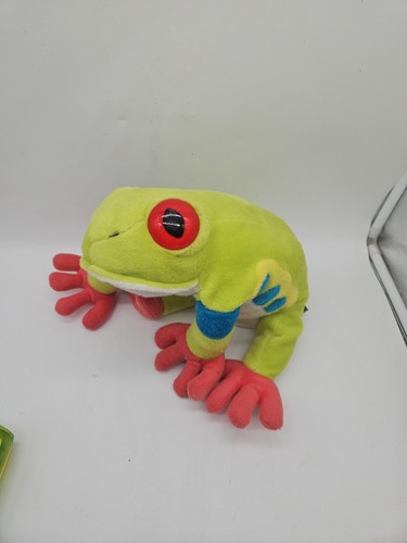 Wild Republic Red Eyed Green Tree Frog Plush Stuffed Animal | eBay
